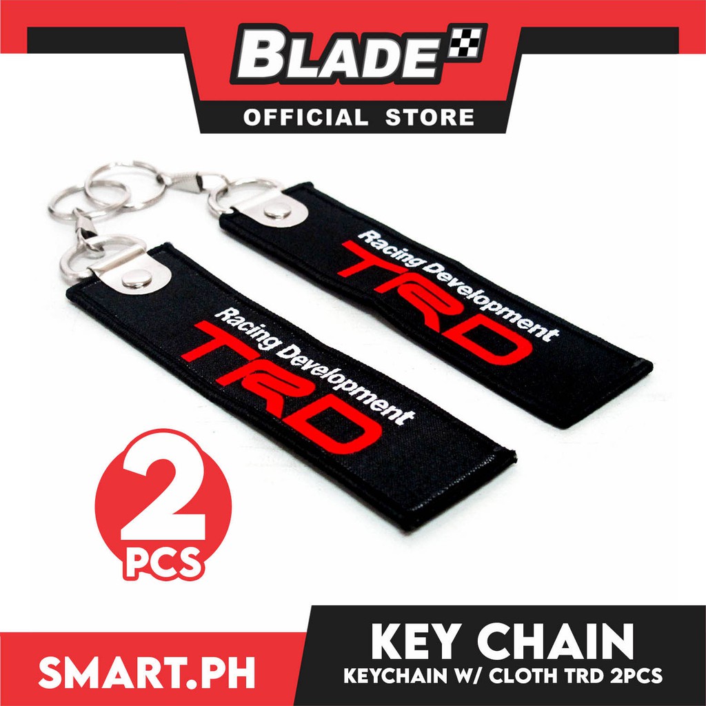 Keychain Cloth Tag TRD 2pcs | Shopee Philippines