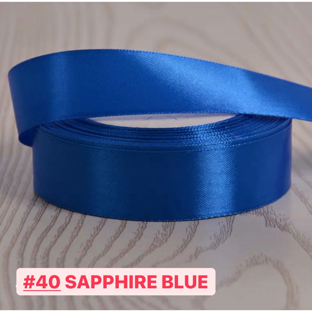 (25 yards/roll) 2cm Satin Ribbon Roll Gift Christmas Ribbon Flower ...