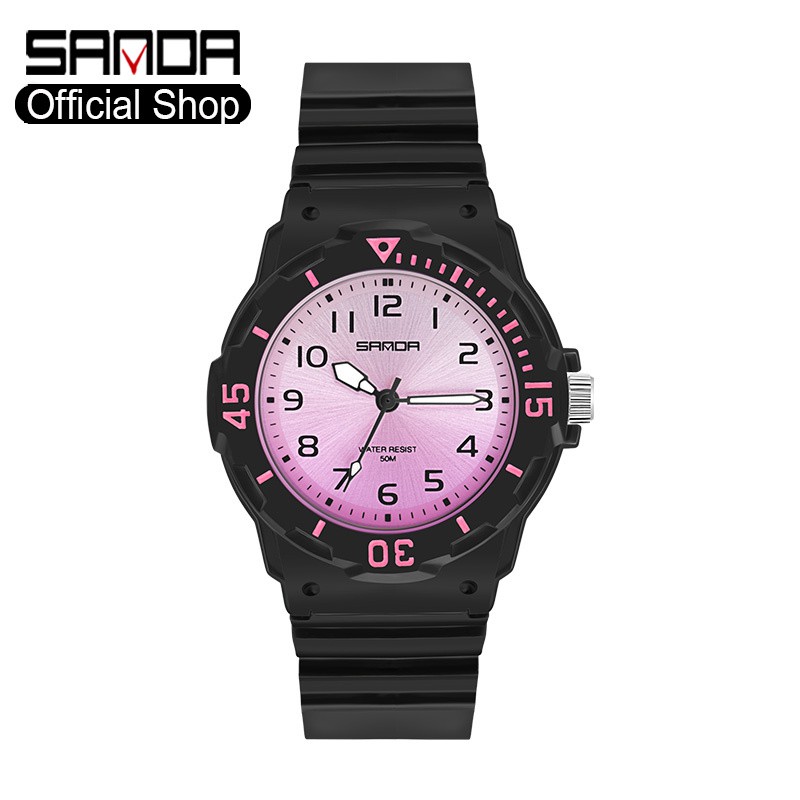 SANDA Waterproof Luxury Women Watch | Shopee Philippines