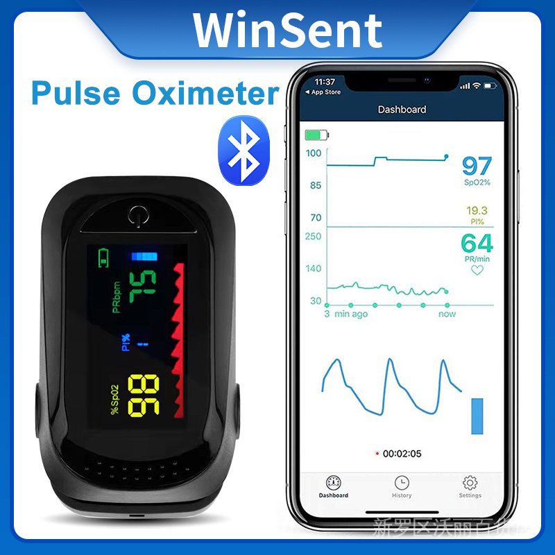 TFT high-definition Oximeter blood oxygen pulse saturation detection ...