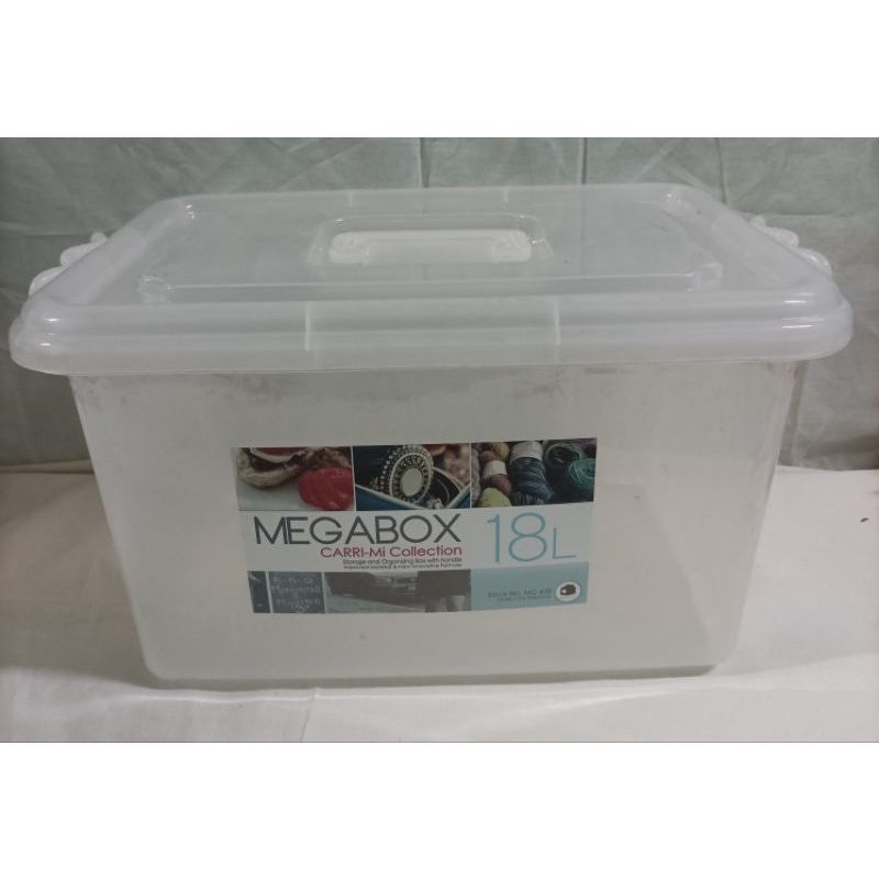 Megabox Storage Box ( MG-636 / MG-637 / MG-638 ) | Shopee Philippines