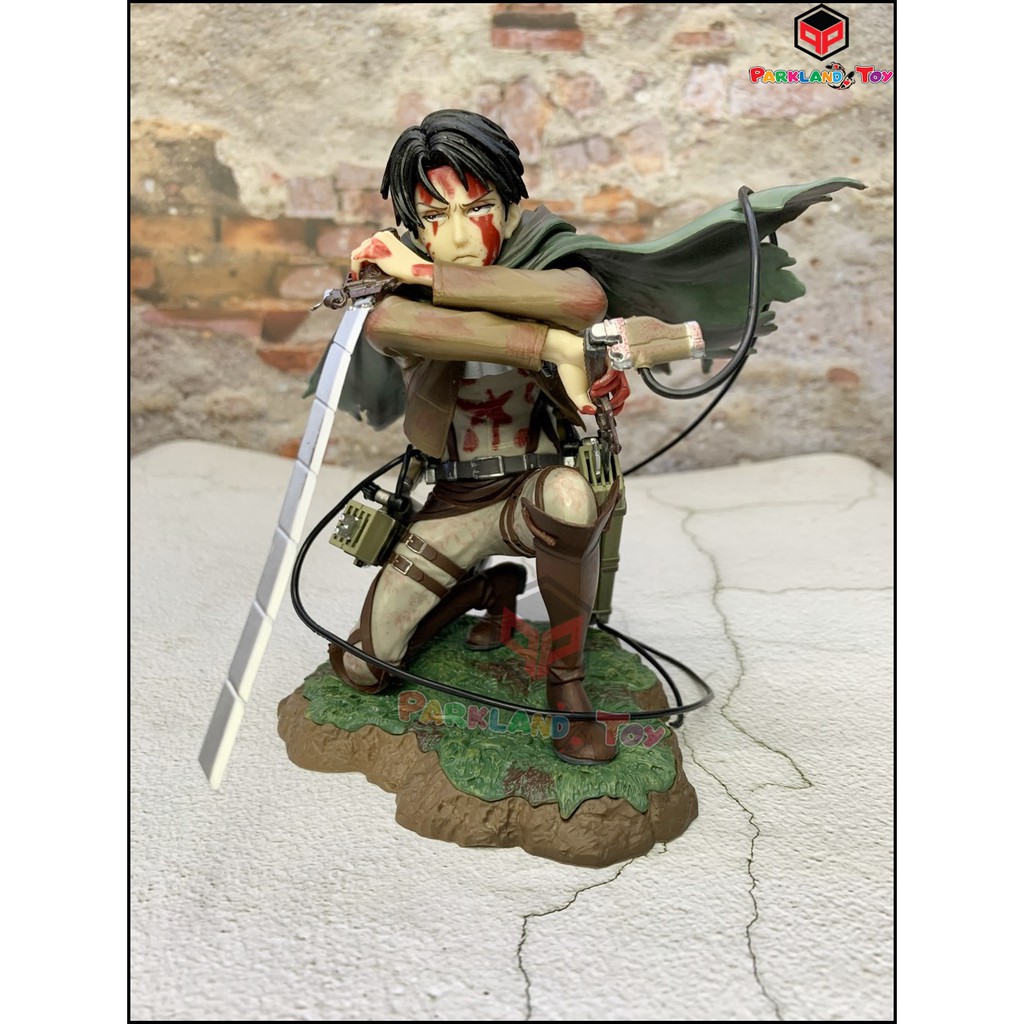 attack on titan Levi Model Bloody Face Revival Levere 18 Cm High ...