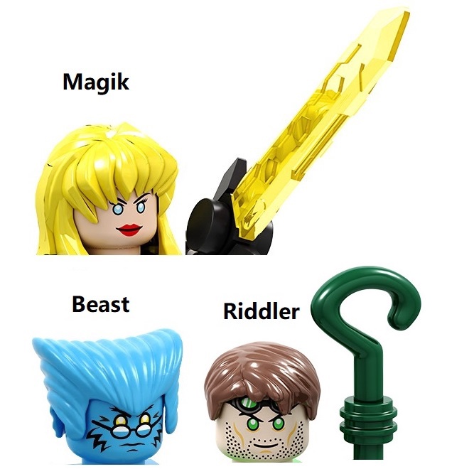 Hero X Men X Men Beast Henry Philip McCoy Magik Illyana Rasputine ...