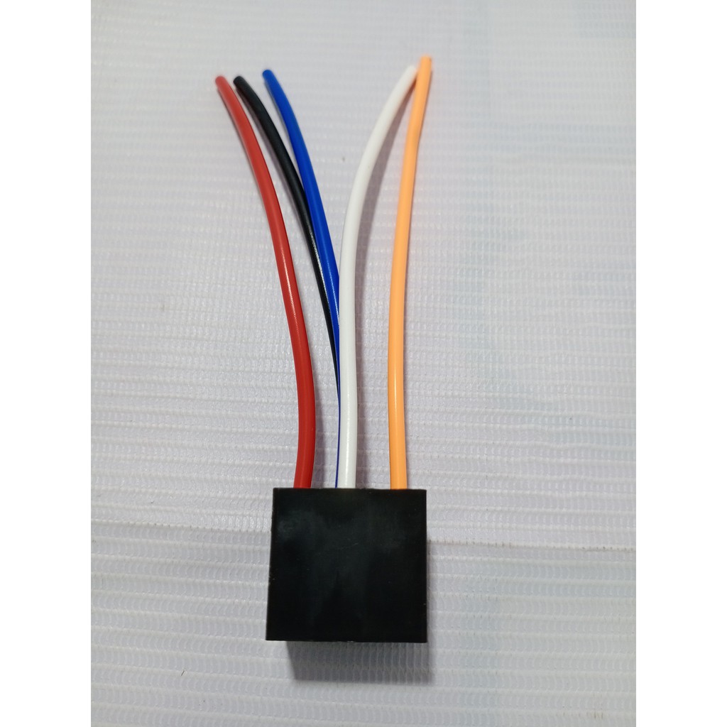 MOTORCYCLE RELAY SOCKET W/ 5 WIRE | Shopee Philippines