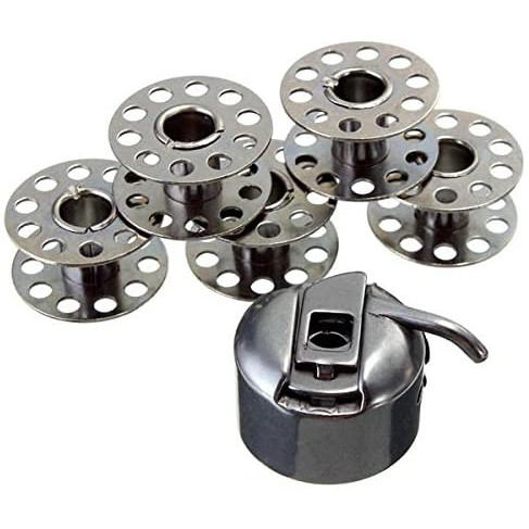 1 Pc Bobbin Case + 5 Pcs Bobbin | Shopee Philippines