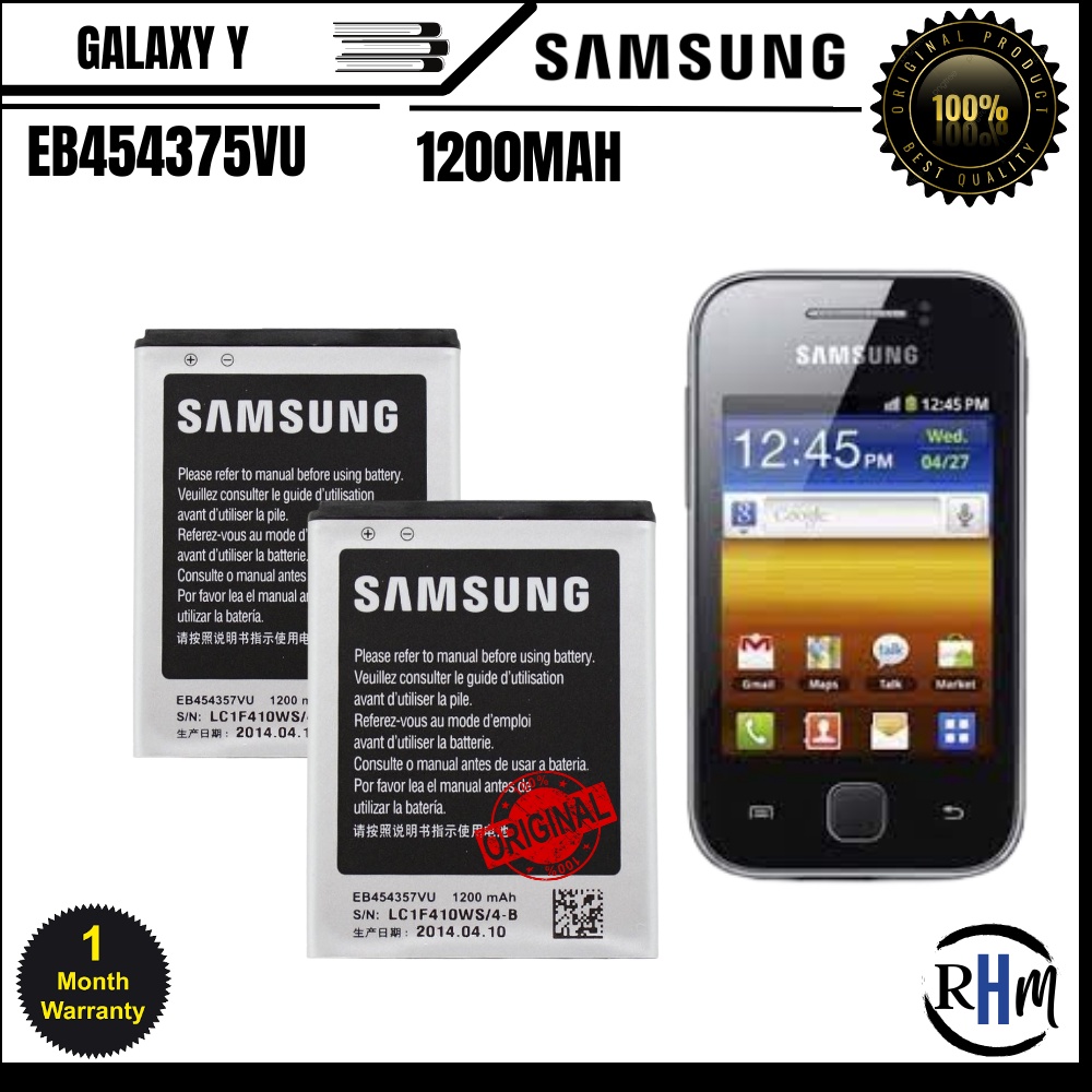 SAM SUNG Y Battery, Model: EB454357VU Original High Quality Battery ...