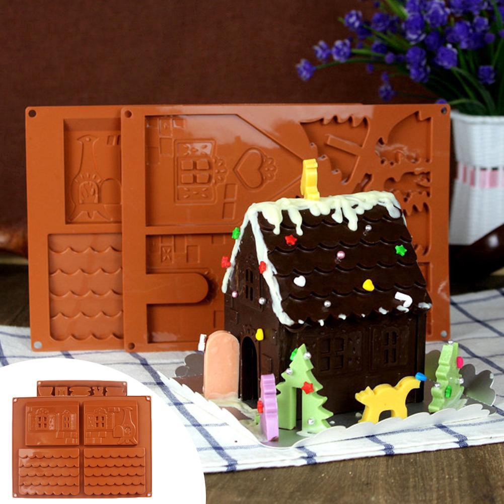 Christmas Choco Mold Gingerbread House Design | Shopee Philippines