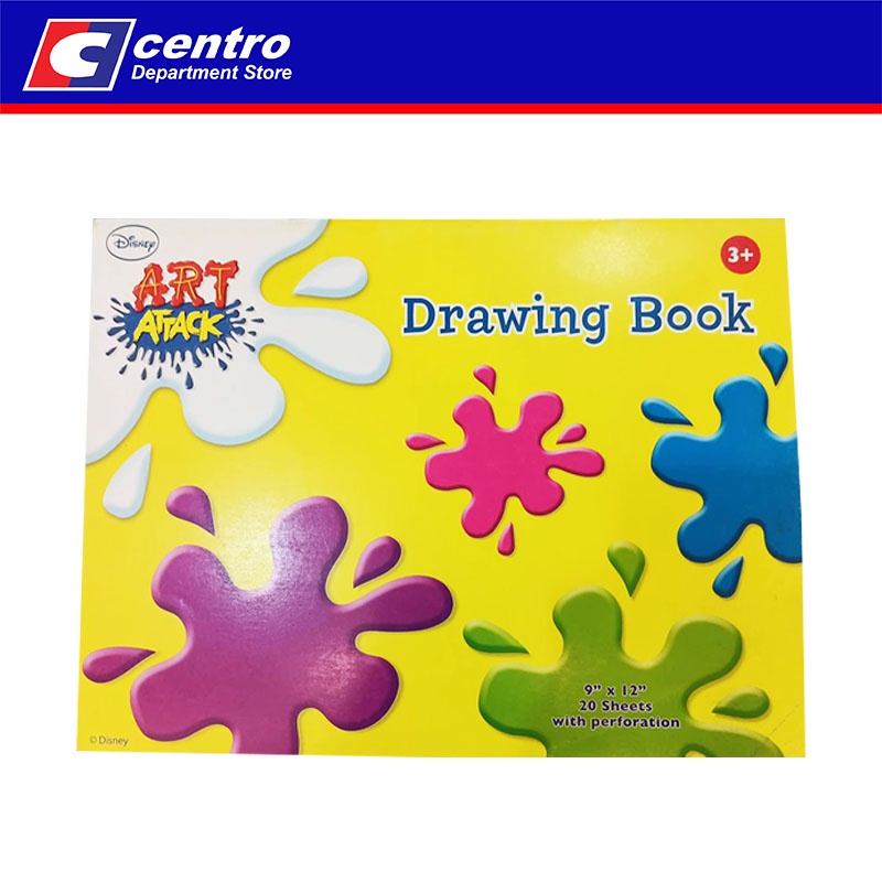 CENTRO DRAWING BOOK ART 9"X12" 20SHEETS | Shopee Philippines