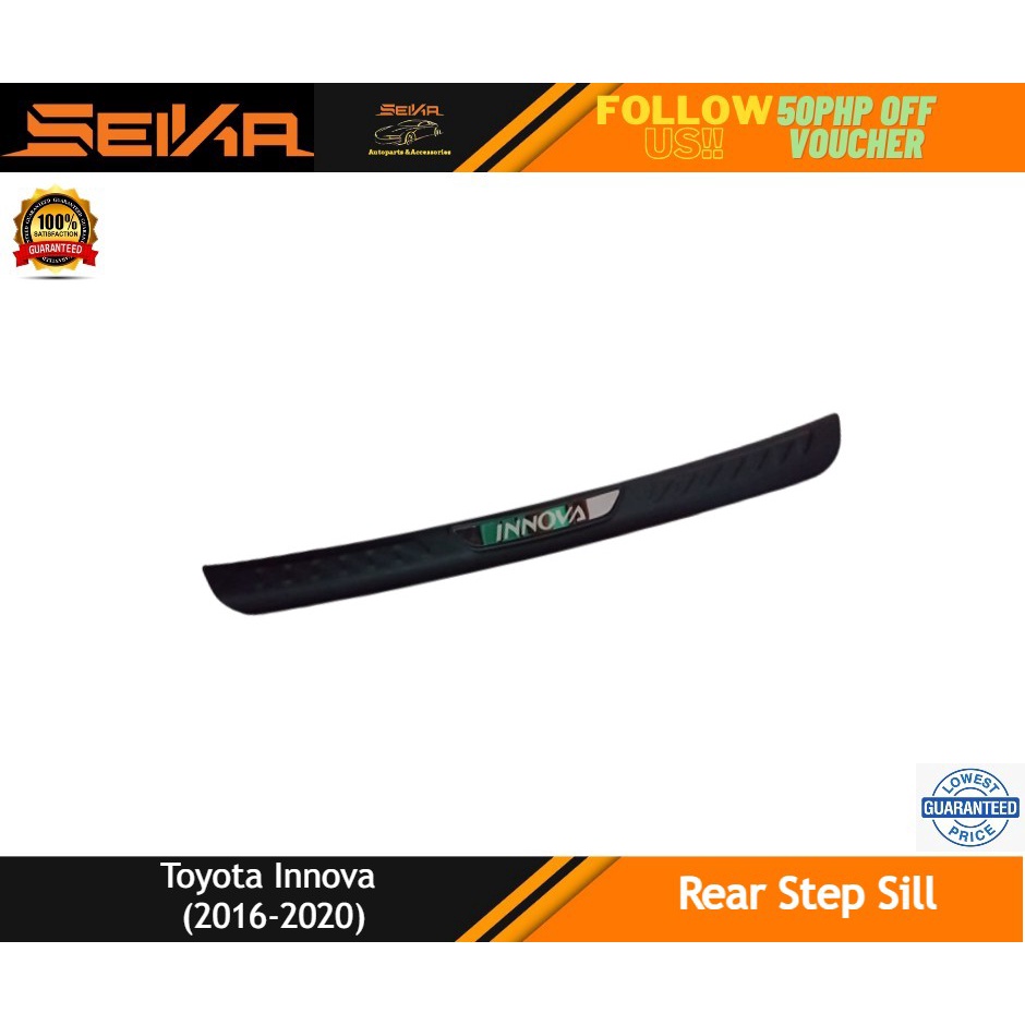 Toyota Innova Rear Step Sill 2016 - 2020 | Shopee Philippines