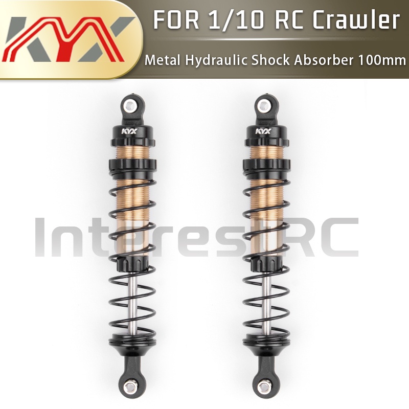 KYX Metal Hydraulic Shock Absorber 100mm for 1/10 1/8 RC Remote Control ...