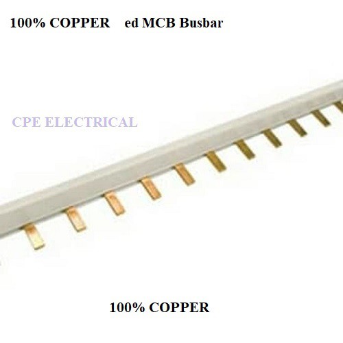 63A 1 Pole Copper Pin Prong Type MCB INSULATED Busbar | Shopee Philippines