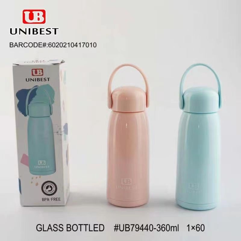 UNIBEST GLASS BOTTLE 360ml | Shopee Philippines