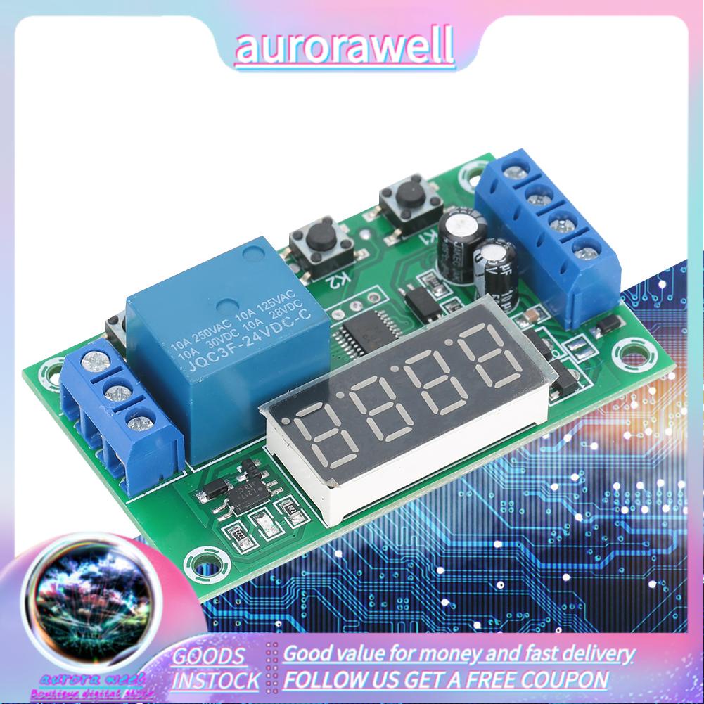 Aurorawell Relay Module One Channel Cycle Trigger Delay Timing Circuit Switch YYC-2S | Shopee ...