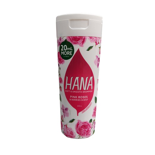 Hana Shampoo Pink Roses & Berries 200ml | Shopee Philippines