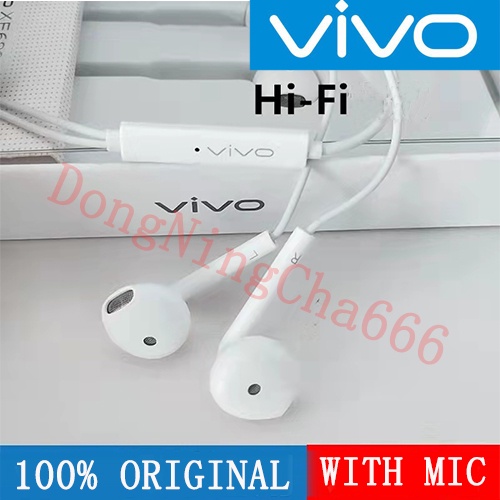 Vi Original Authentic MH Headset Wired Earphones 3.5mm Jack and HD With ...
