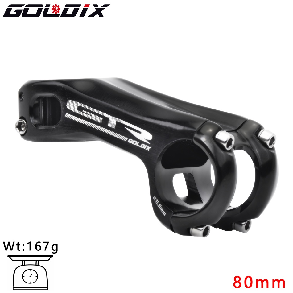 GOLDIX MTB Road Bike Stem 31.8*80/90/100mm Ultralight CNC Mountain ...