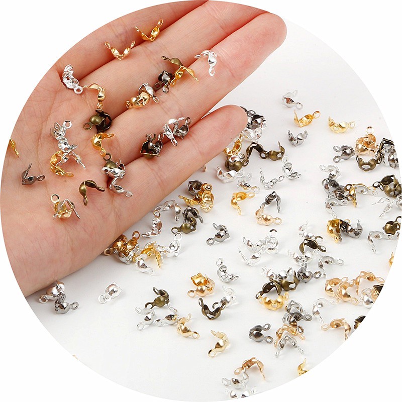 100Pcs/Pack 4*7mm double-head buckle connector for DIY handmade ...