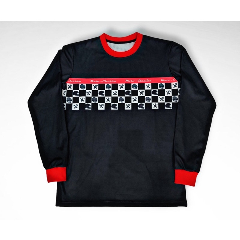 Moto-Classica Checkered Jersey | Shopee Philippines