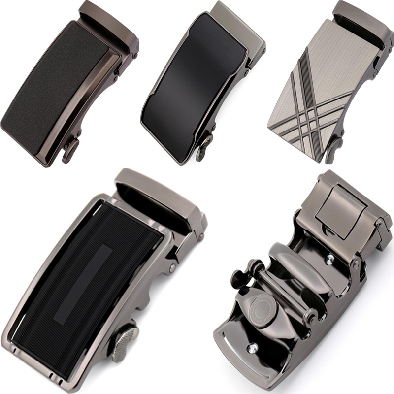 Genuine Men's Belt Head Alloy Belt Buckle Casual Belt Head Automatic ...