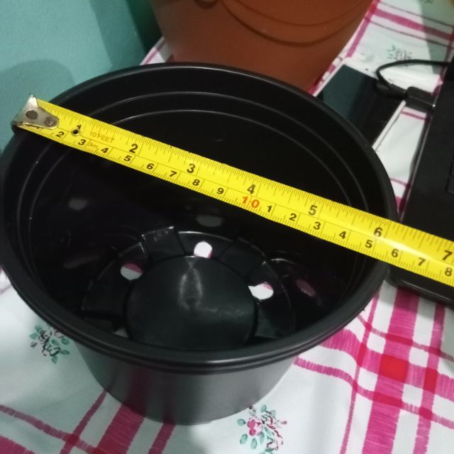 Good Quality Plastic pots Kaang Color Black planter plant Flower pot ...