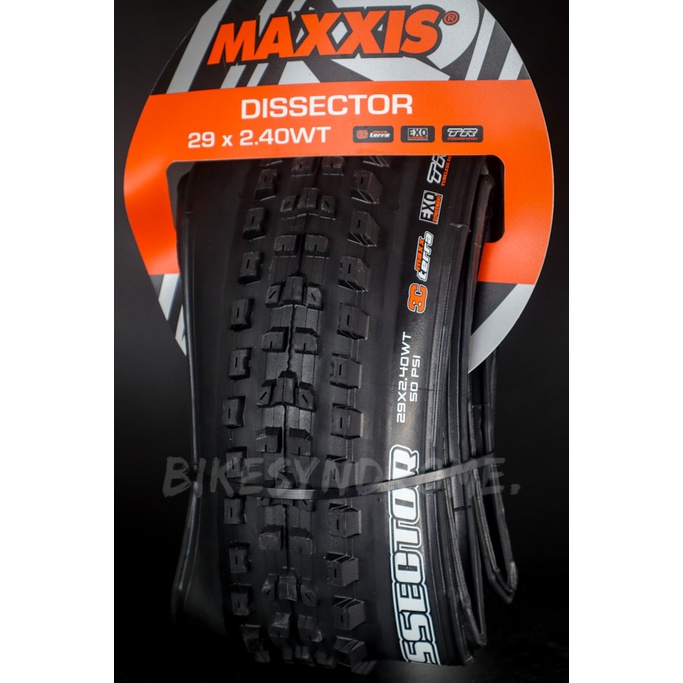 Maxxis Dissector 27.5X2.40WT | 29x2.40WT EXO Tubeless Ready Folding Tires | Shopee Philippines