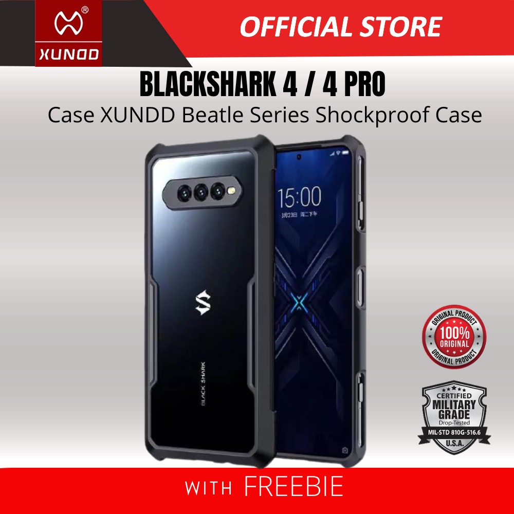 Xundd Beatle Series Shockproof Case Black Shark 4 / 4 Pro / 5RS / 5 / 5 ...