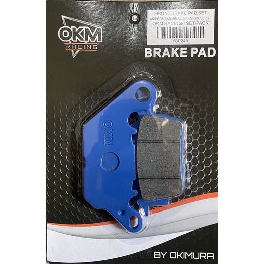 OKM Brake Pad - Sniper 150 front, Nmax front, Mio i 125, Mio Soul i 125 ...