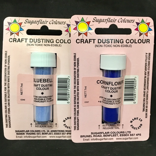 Sugarflair Craft Dusting Colours Shades of Blue 7ml | Shopee Philippines