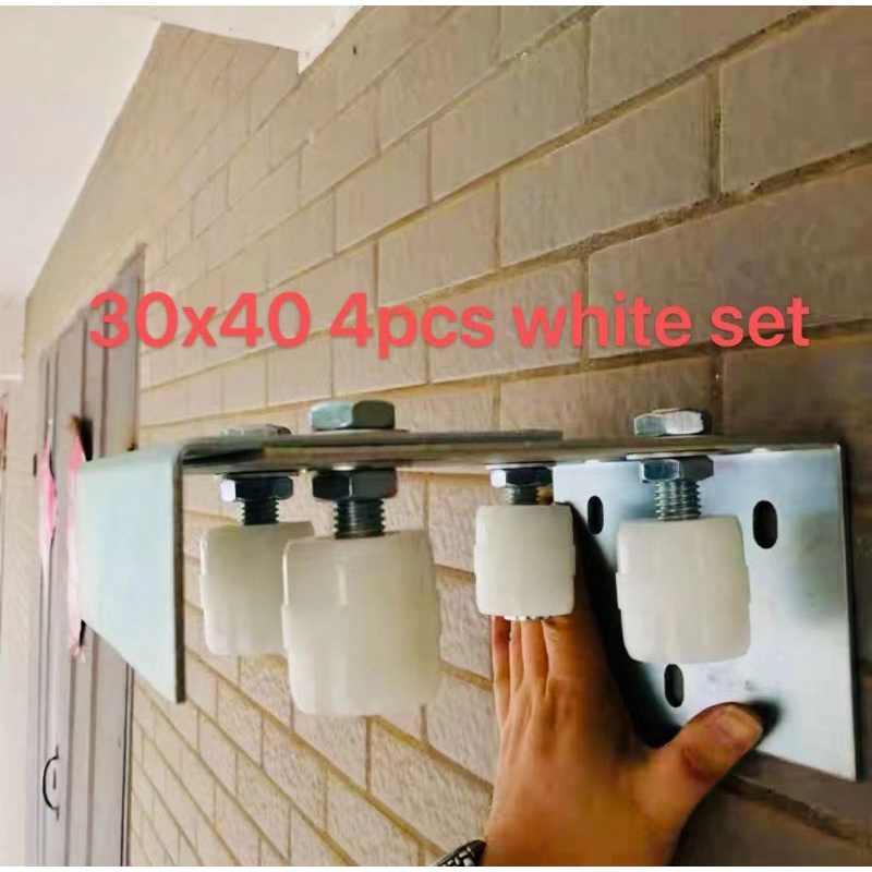 DK COD sliding gate nylon guide roller wheel with heavy duty bracket ...