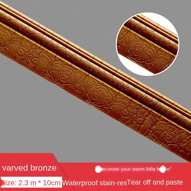 Se7ven+ Self-adhesive skirting Mouldings, ceiling top corners, wall cladding, door frame trims ...