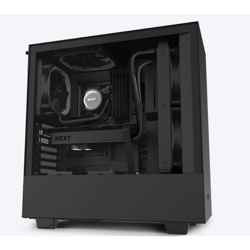 NZXT CA-H510B B1 H510 B1/BR/W1 | Mid-Tower PC Gaming Case | Tempered ...