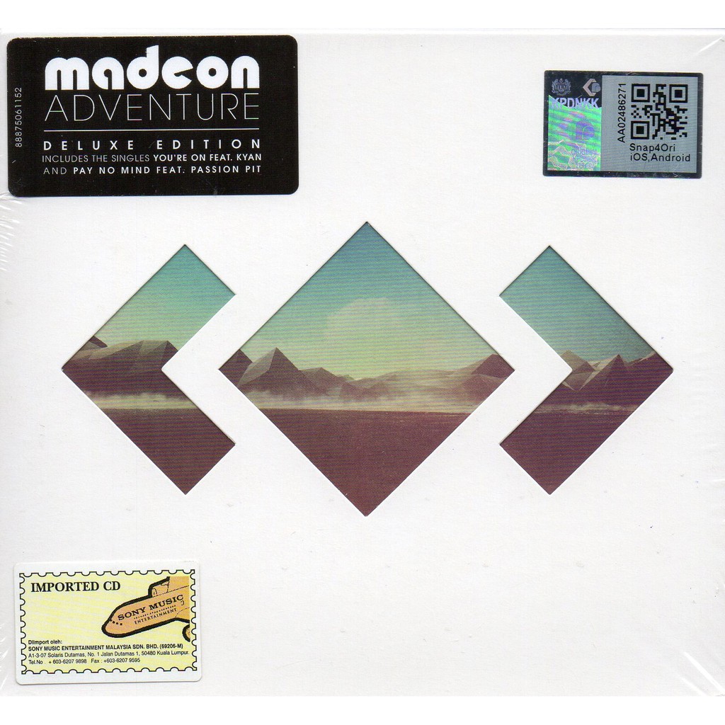 MADEON - Adventure ( Deluxe Edition Imported Digipack 2 CD ) | Shopee ...