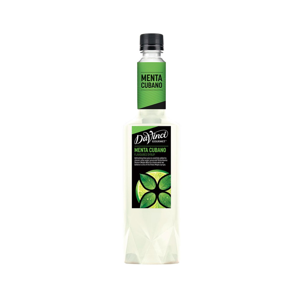 DaVinci Gourmet Menta Cubano True to Fruit Syrup 750ML | Shopee Philippines