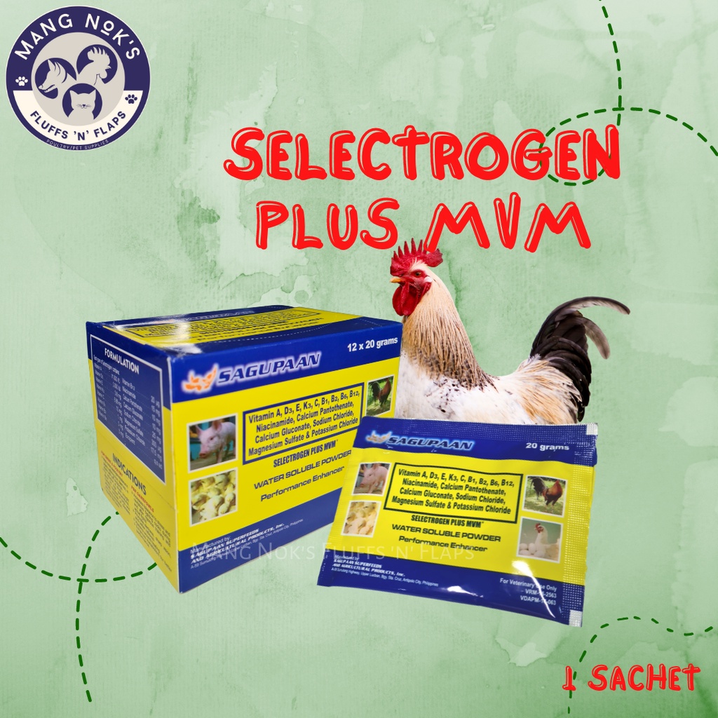 SELECTROGEN PLUS MVM Water Soluble Powder Performance Enhancer 20g ...