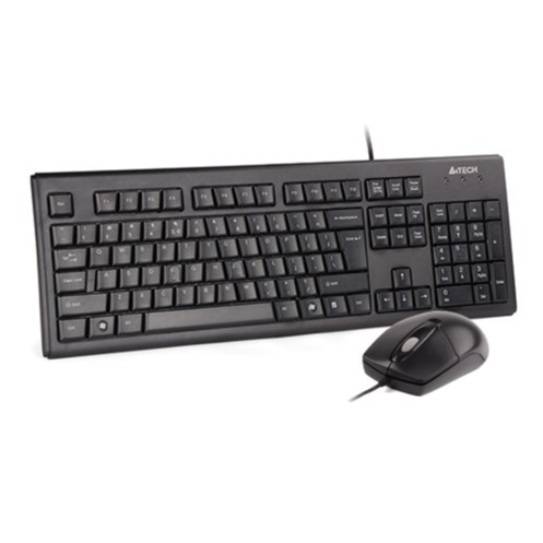 A4Tech Krs-8372, KRS-3330 USB Keyboard And Mouse Combo Black | Shopee Philippines