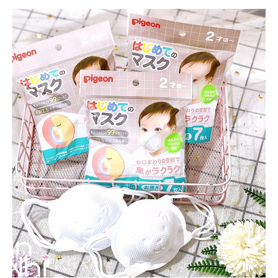 Japanese Pigeon bear mask set of 3 and set of 7 - Organic house ...