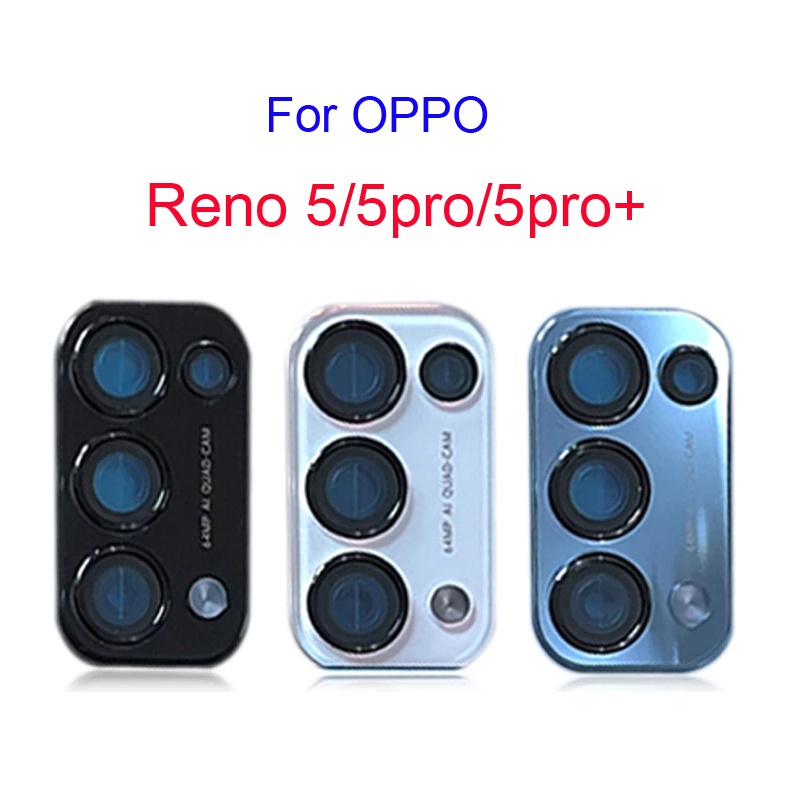 Back Camera Glass Lens With Frame For OPPO Reno 5 Pro Plus | Shopee ...
