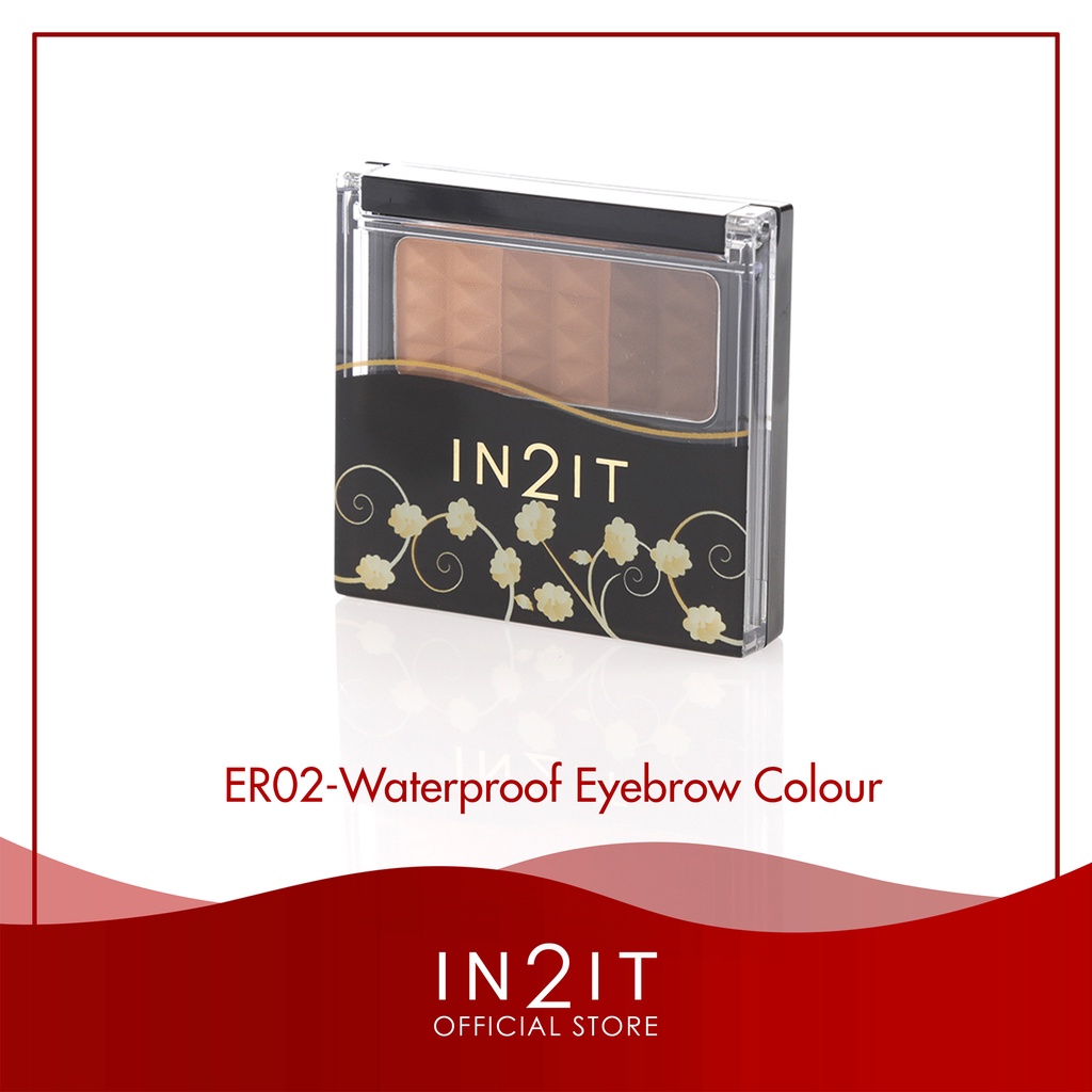 IN2IT Waterproof Eye Colour Eyebrow Makeup (Available in 2 Shades) 03 ...