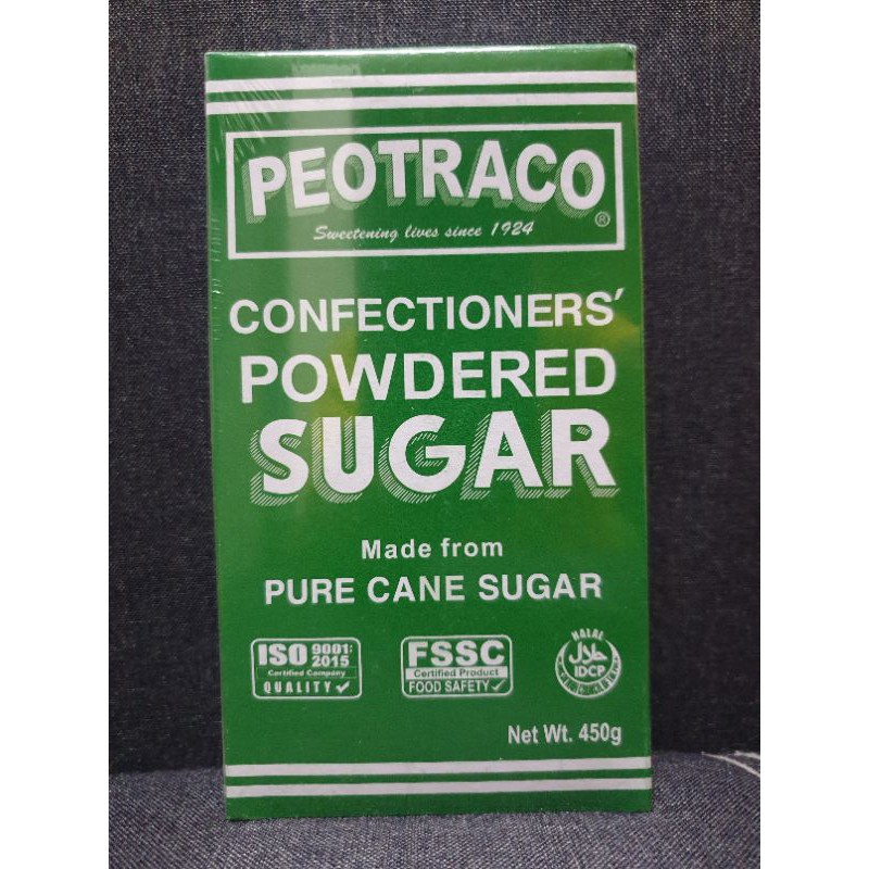 PEOTRACO Confectioner / Powdered / Icing Sugar 450g | Shopee Philippines
