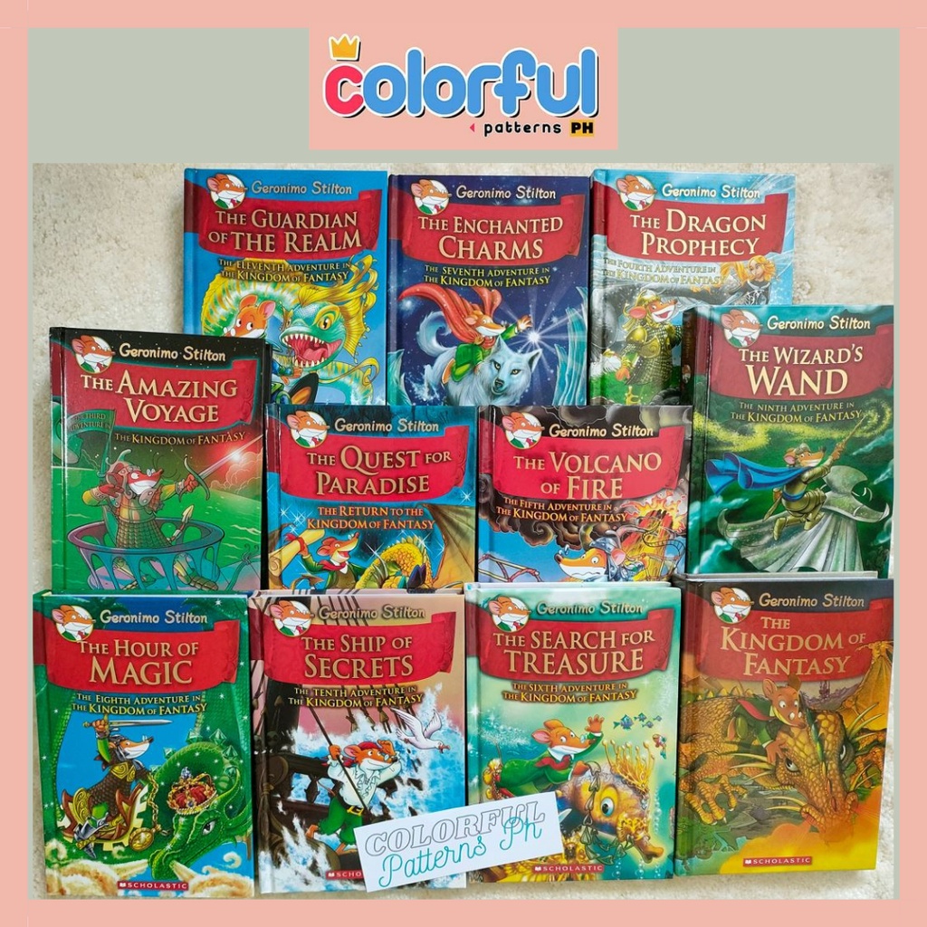 Geronimo Stilton Fantasy Series Special Edition Single Books (Brand New ...
