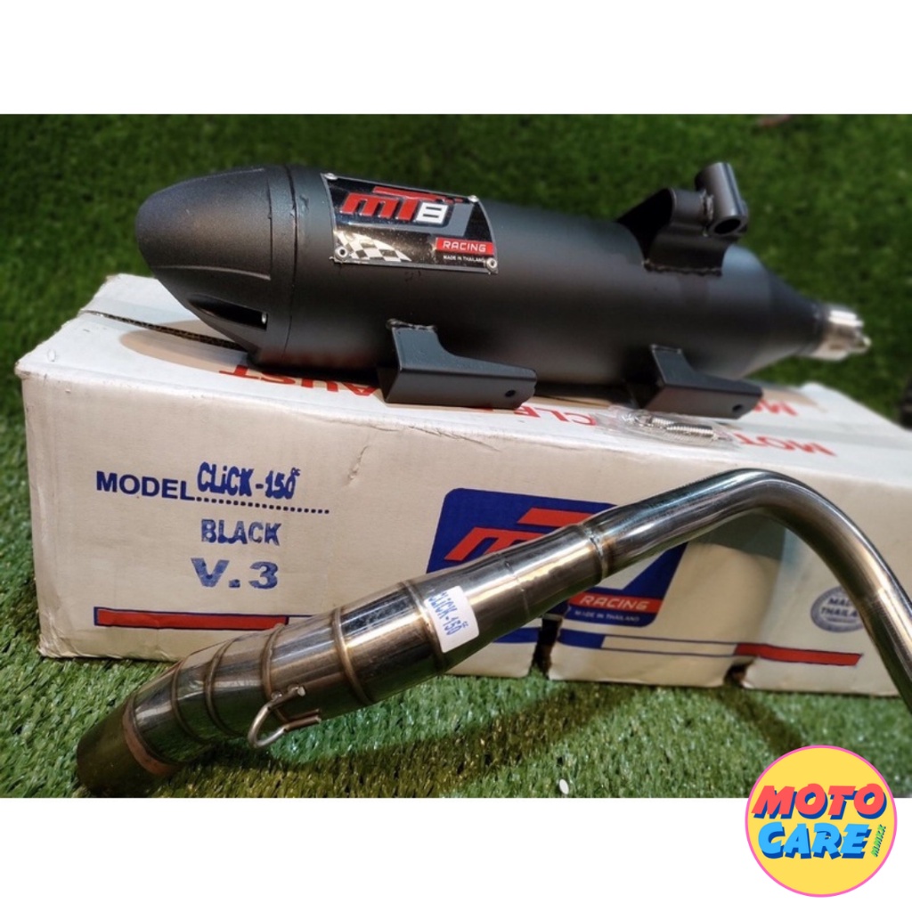 MT8 V3 Pipe - Honda Click v2 Game Changer 125i/150i | Shopee Philippines