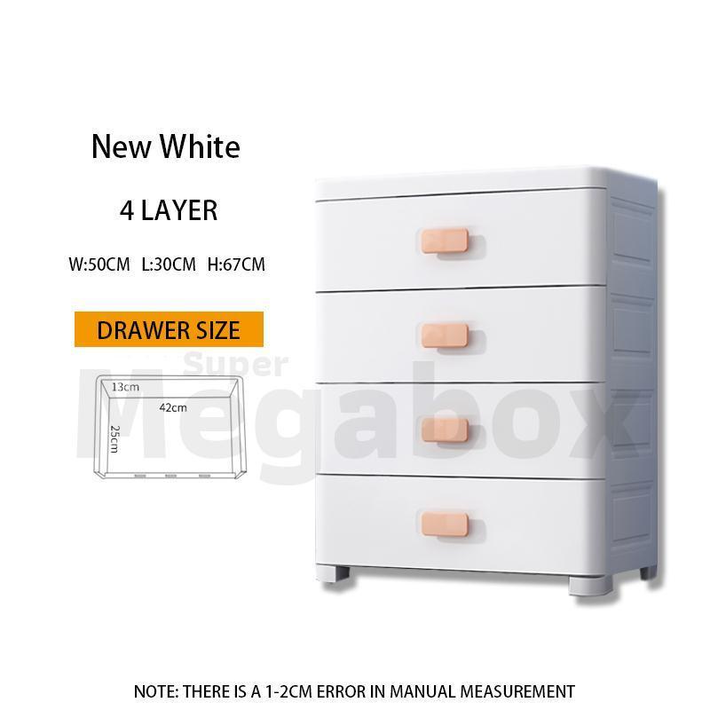 New Arrivals Durabox Drawer Cabinet 4 5 6 7 Layer Wardrobe Plastic ...