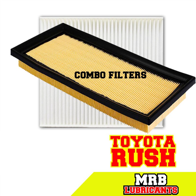 Combo Filter for Toyota Rush Cabin and Air Filter | Shopee Philippines