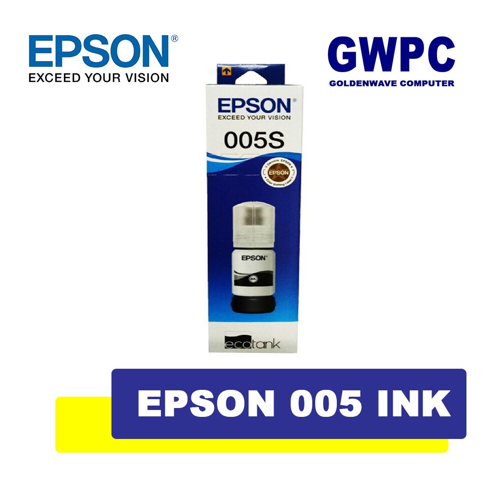 Epson 005 005S Genuine Black Inks | Shopee Philippines