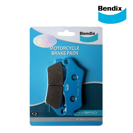 Bendix Motorcycle Brake Pads Front For Kawasaki Wind 125 (Md46 ...