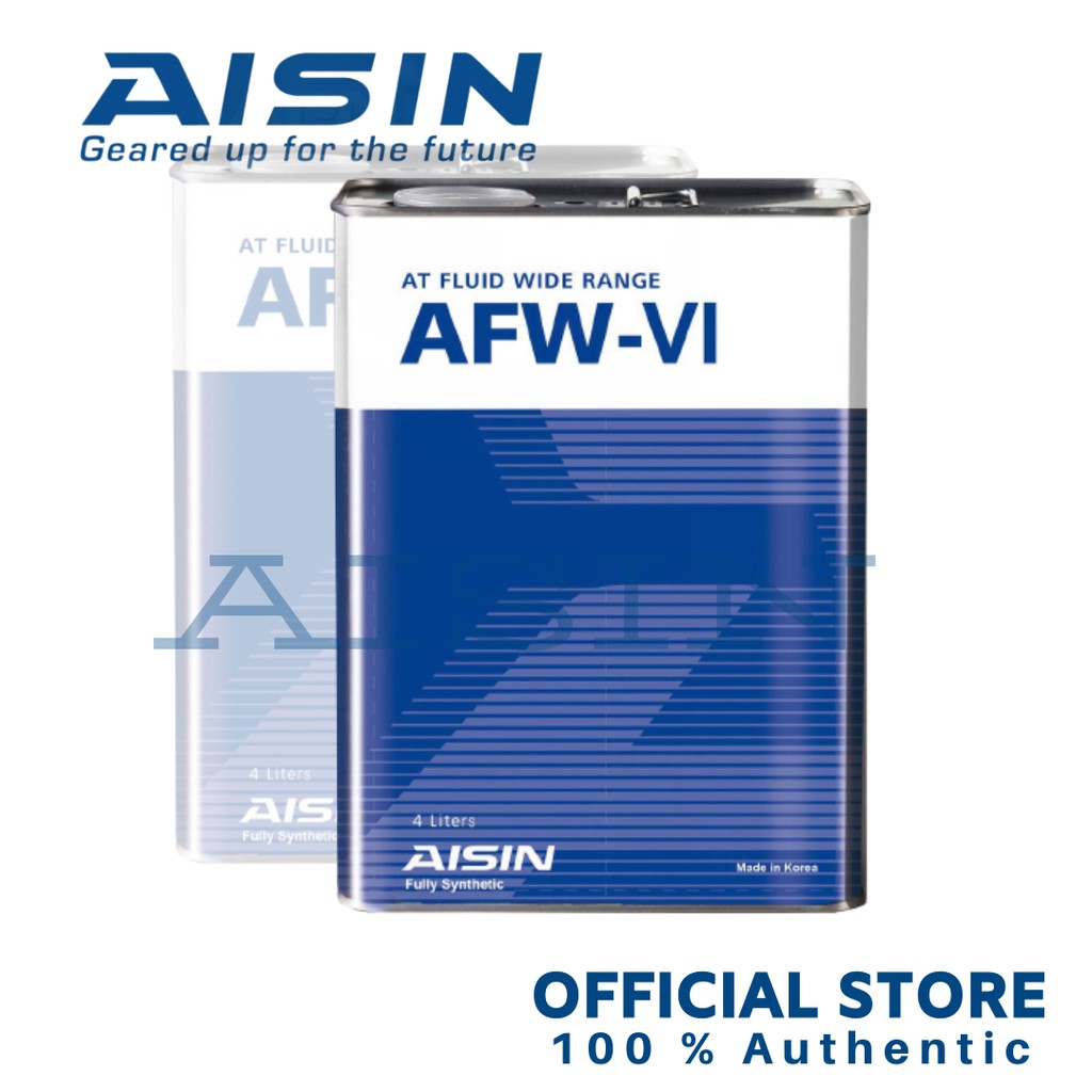 AISIN Fully Synthetic ATF (AFW-VI) Dexron VI Dexron 6 4L ( 4 Liters ) | Shopee Philippines