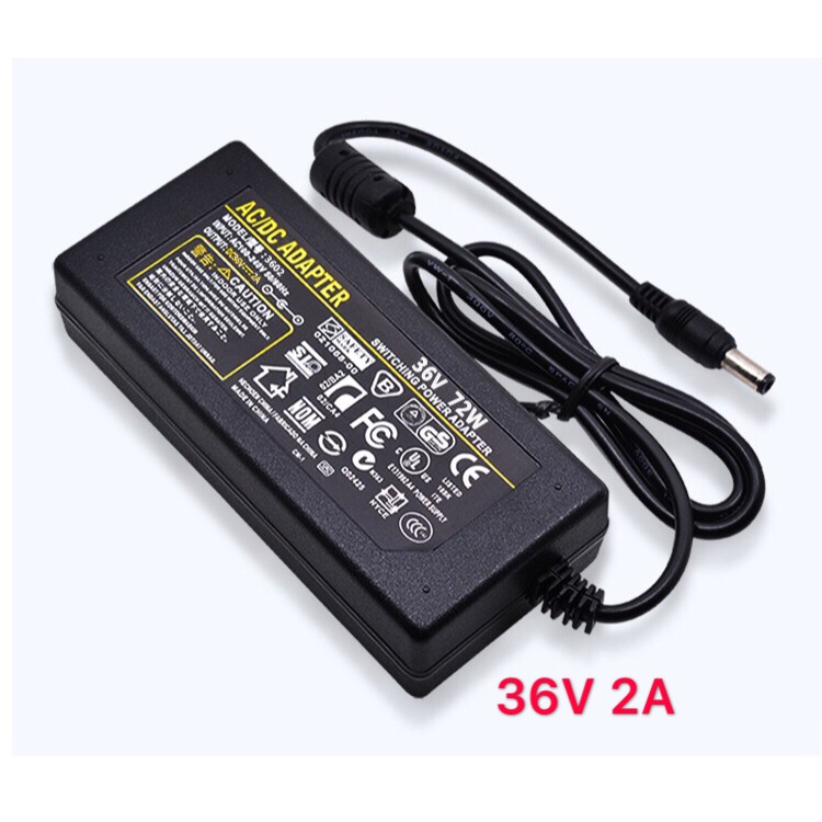adapter ac dc Charger 36v 2a Large Head 5.5x2.5mm | Shopee Philippines