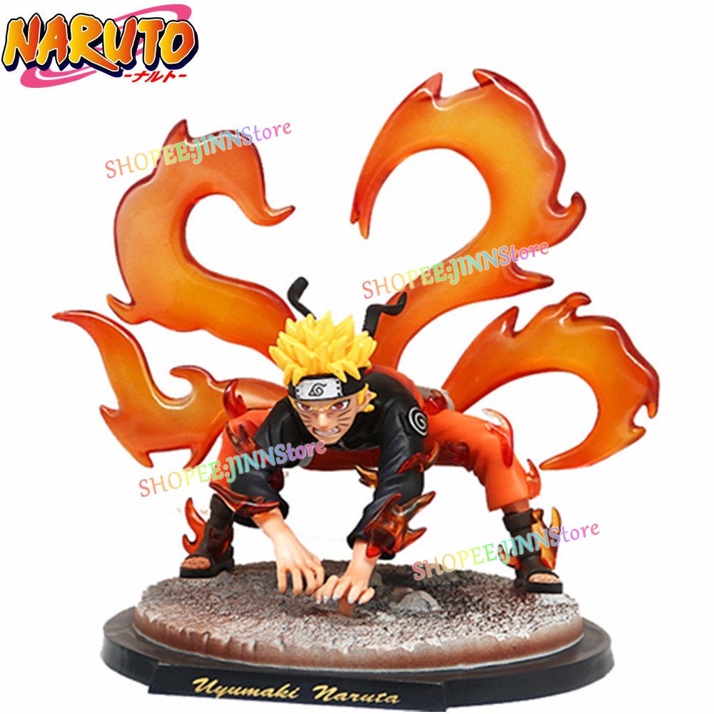 JINN Naruto PVC Action Figure Kyuubi Statue Anime Naruto Shippuden ...
