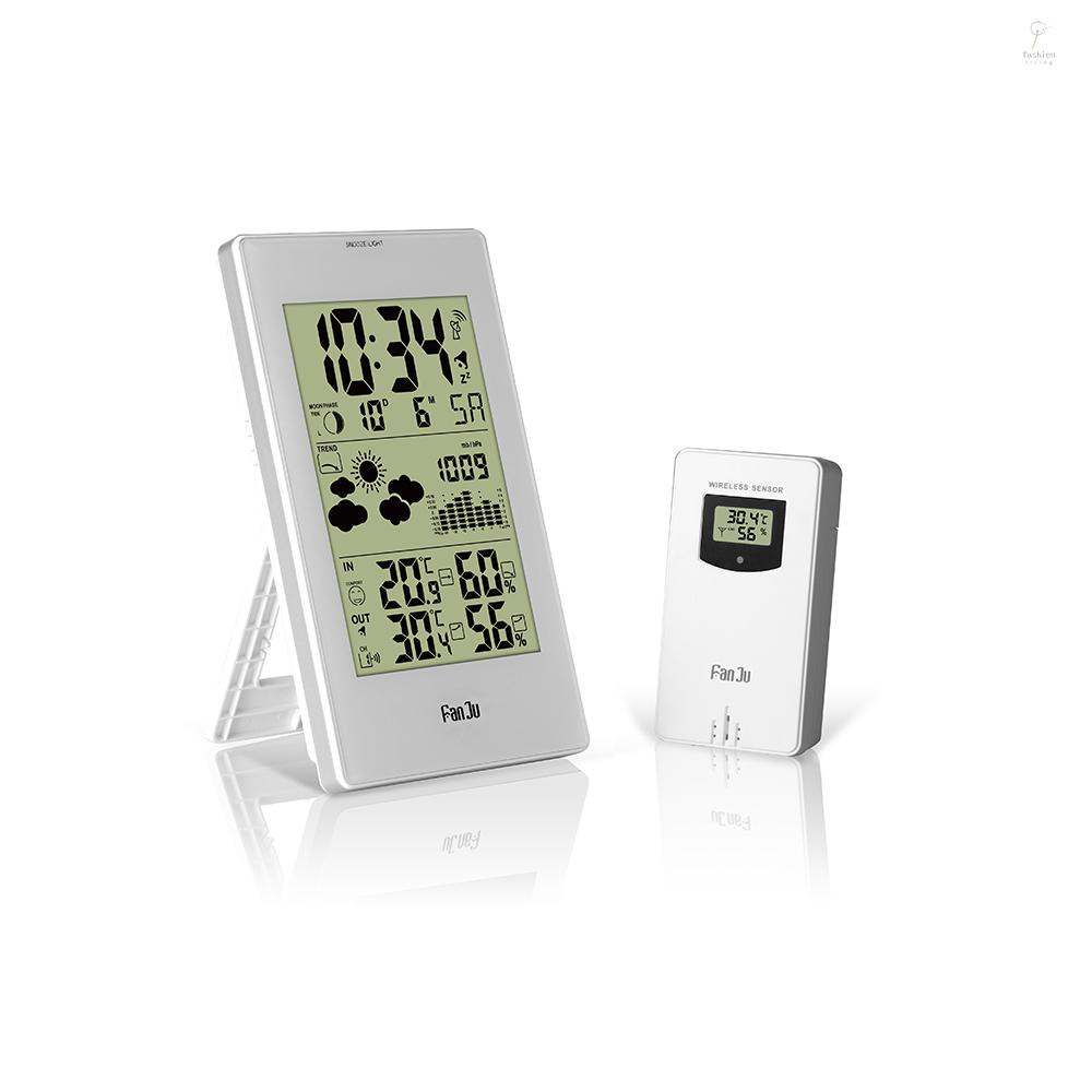 FLP FanJu Indoor Outdoor Thermometer Hygrometer Barometer Wireless ...