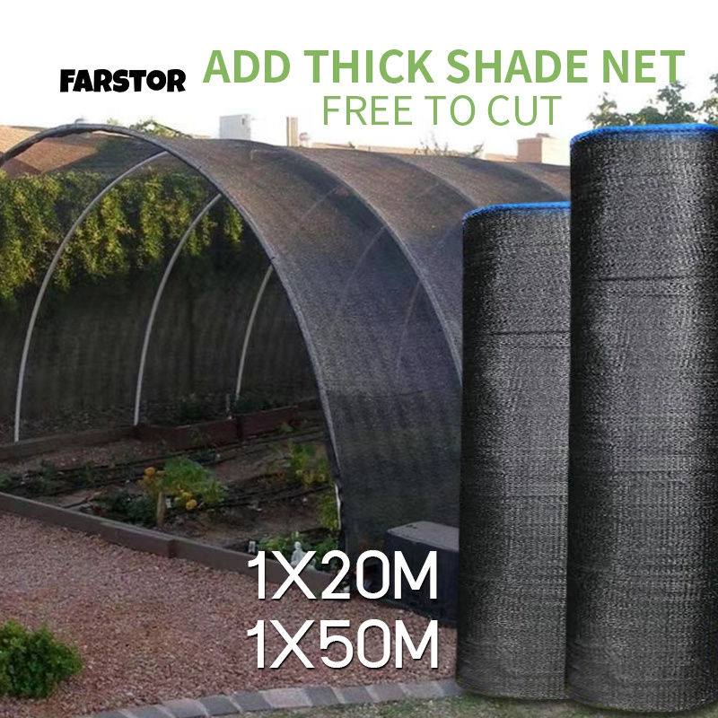 Anti UV 90% Sun Shade Net black Outdoor Garden Net Farm Net Greenhouse ...